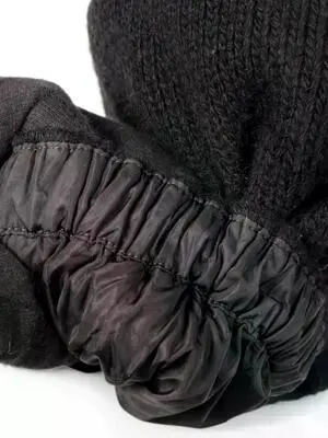 Prada 2000s Wool-cashmere Blend Hooded Puffer Jacket