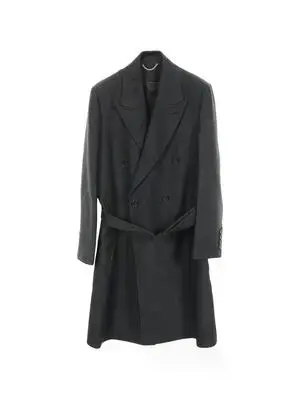 LOUIS VUITTON Chester Double-breasted Coat - Grey