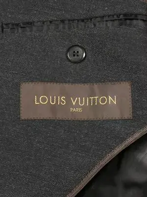 LOUIS VUITTON Chester Double-breasted Coat - Grey