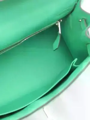 Hermès 2024 25 Kelly Leather Handbag - Neutrals