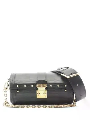 LOUIS VUITTON 2021 Papillon Trunk Shoulder Bag - Black