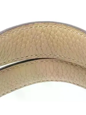 Hermès 2025 Leather Lock Handbag - Neutrals