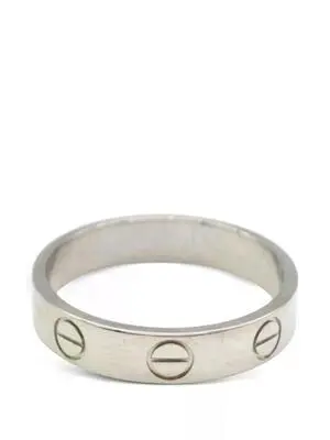 Cartier Love Band Ring Silver