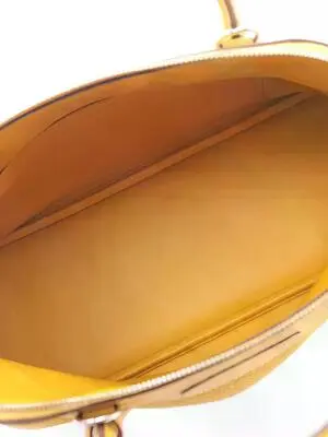 Hermès 2018 Bolide 31 Leather Tote Bag - Yellow