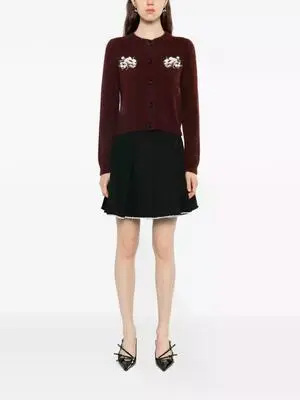 SHUSHU/TONG Bead-embellished Cardigan