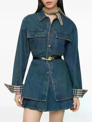 Burberry Fit-and-flare Denim Shirt