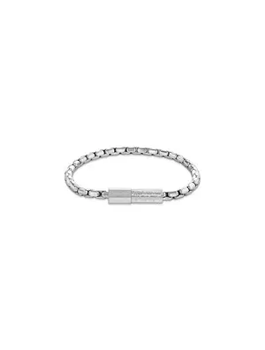 Calvin Klein Contoured Link Bracelet - Silver