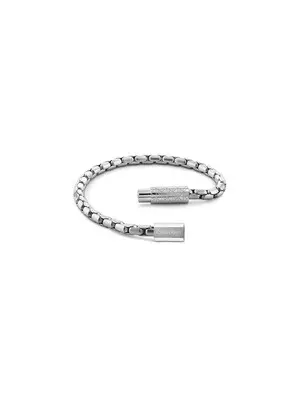 Calvin Klein Contoured Link Bracelet - Silver
