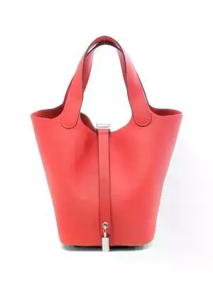 Hermès 2020 Picotin Lock Handbag - Red