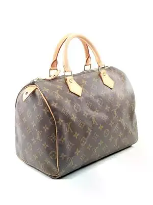 LOUIS VUITTON 2005 Speedy 30 Monogram Holdall - Brown