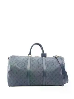LOUIS VUITTON 2010s Keepall Bandouliere 50 Monogram Bag
