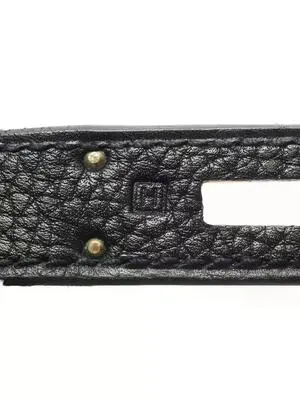 Hermès 2004 Birkin 35 Leather Handbag - Black