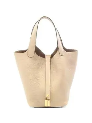 Hermes Gold Tone Bucket Bags For Women