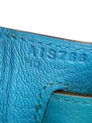 Hermès 2017 Kelly 28 Handbag - Blue