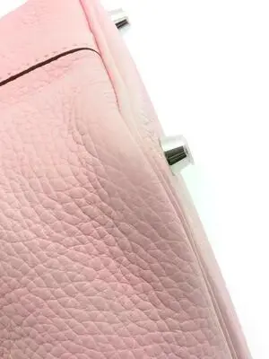 Hermès 2023 Pm Picotin Lock Leather Tote Bag - Pink