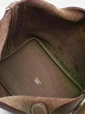 Hermès Picotin Lock Leather Tote Bag - Brown