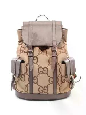 Gucci 2000s Jumbo Gg Canvas Backpack