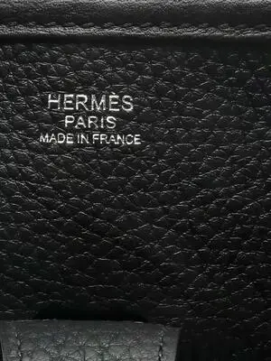 Hermès 2024 Gm Evelyn Iii Leather Shoulder Bag - Black