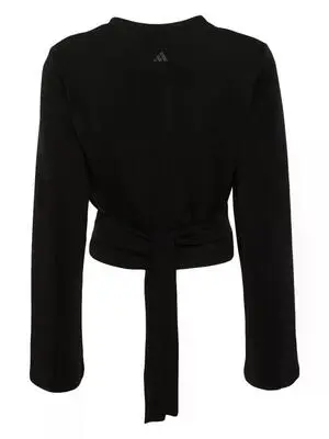 Adidas V-neck Wrap Sweatshirt