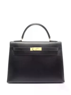 Hermès 1995 Kelly 32 Tote Bag - Black