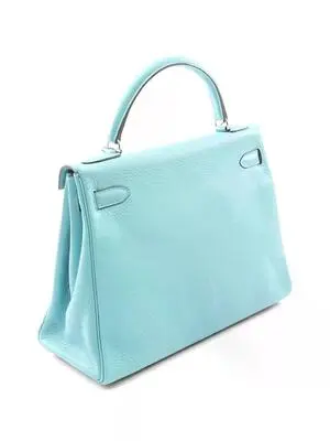 Hermès 2015 Kelly 32 Tote Bag - Blue