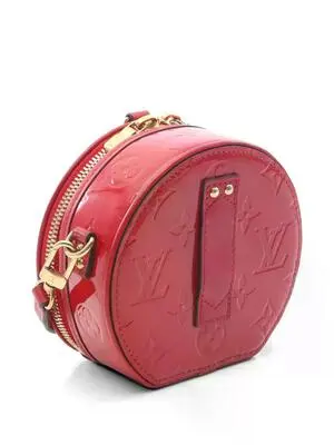 LOUIS VUITTON 2000s Mini Boite Chapeau Monogram Shoulder Bag - Red