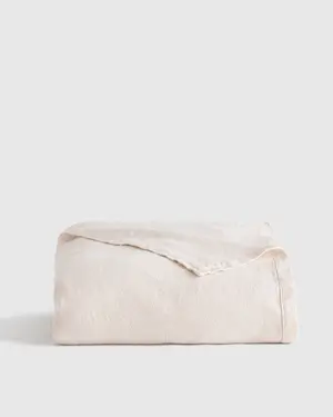Quince Organic Jersey Duvet Cover Set Oat