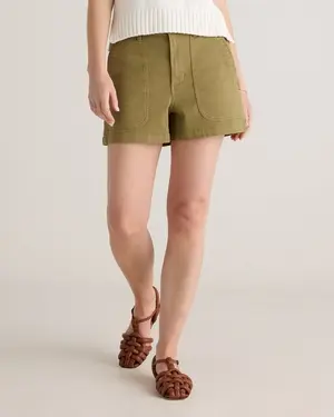 Quince Stretch Shorts For Women