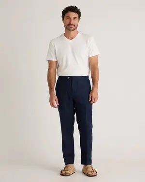 Quince 100% European Linen Dress Pants