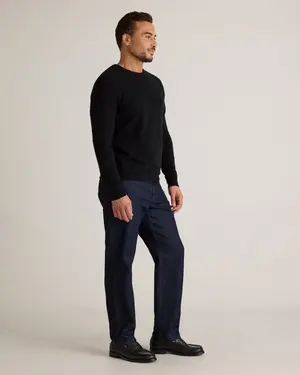 Quince The Classic Cashmere Crew - Black