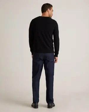 Quince The Classic Cashmere Crew - Black