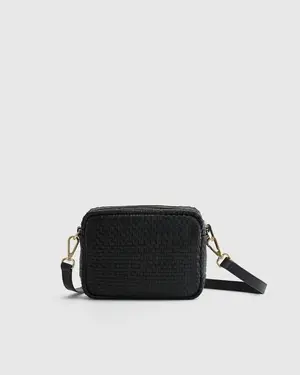 Quince Silver Tone Cross Body Bags