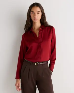 Quince Printed Shirts For Women