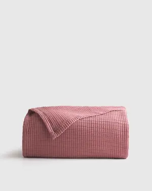 Quince European Linen Duvet Cover Plum