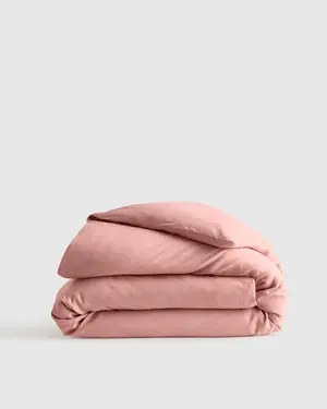 Quince European Linen Duvet Cover Rose