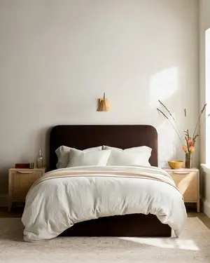 Quince European Linen Duvet Cover - Willowleaf/white Stripe