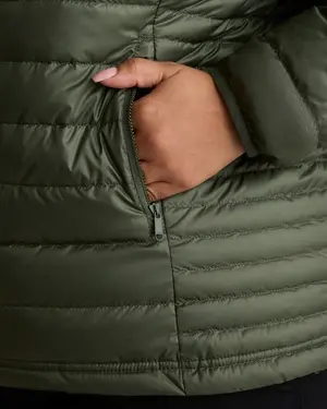 Quince Lightweight Down Packable Puffer Jacket - Loden