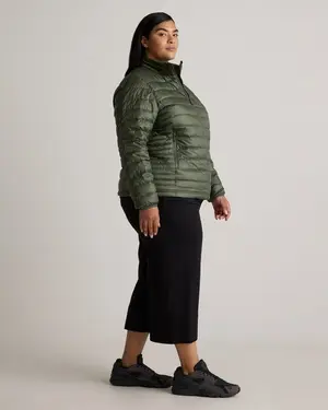 Quince Lightweight Down Packable Puffer Jacket - Loden