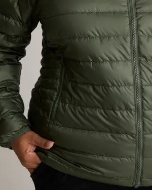 Quince Lightweight Down Packable Puffer Jacket - Loden