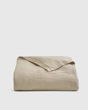 Quince European Linen Quilt Dune