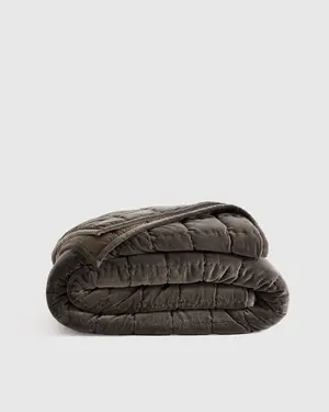 Quince Gauze Blanket Greystone