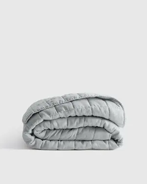 Quince European Linen Quilt Mist