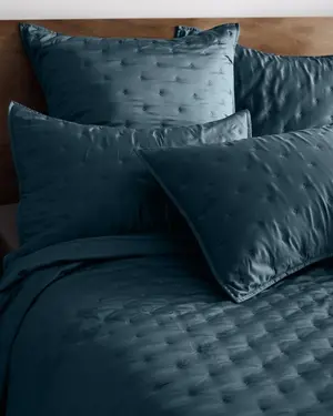 Quince Bamboo Dream Quilt Set - Nightfall