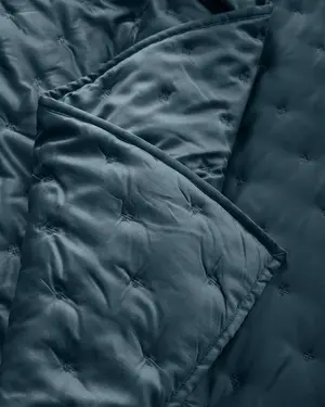 Quince Bamboo Dream Quilt Set - Nightfall