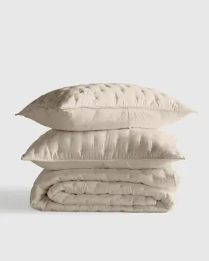 Quince Gauze Blanket Sand