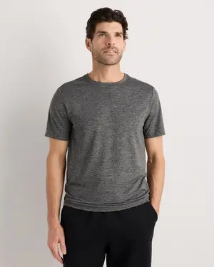 Quince Super Soft Performance T-shirt - Charcoal
