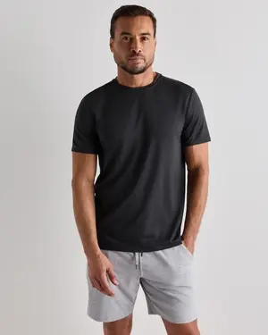 Quince Super Soft Performance T-shirt - True Black