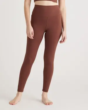 Quince Ultra-form High-rise Legging - Chocolate