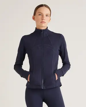 Quince Ultra-form Slim Fit Jacket - Deep Navy