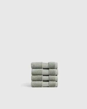 Quince Turkish Ultra Plush Washcloth - Eucalyptus